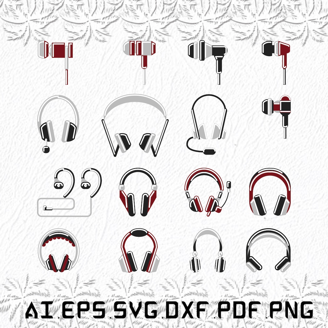 Headphones Wireless Svg, Headphones Svg, Wireless Svg, Head Phones ...
