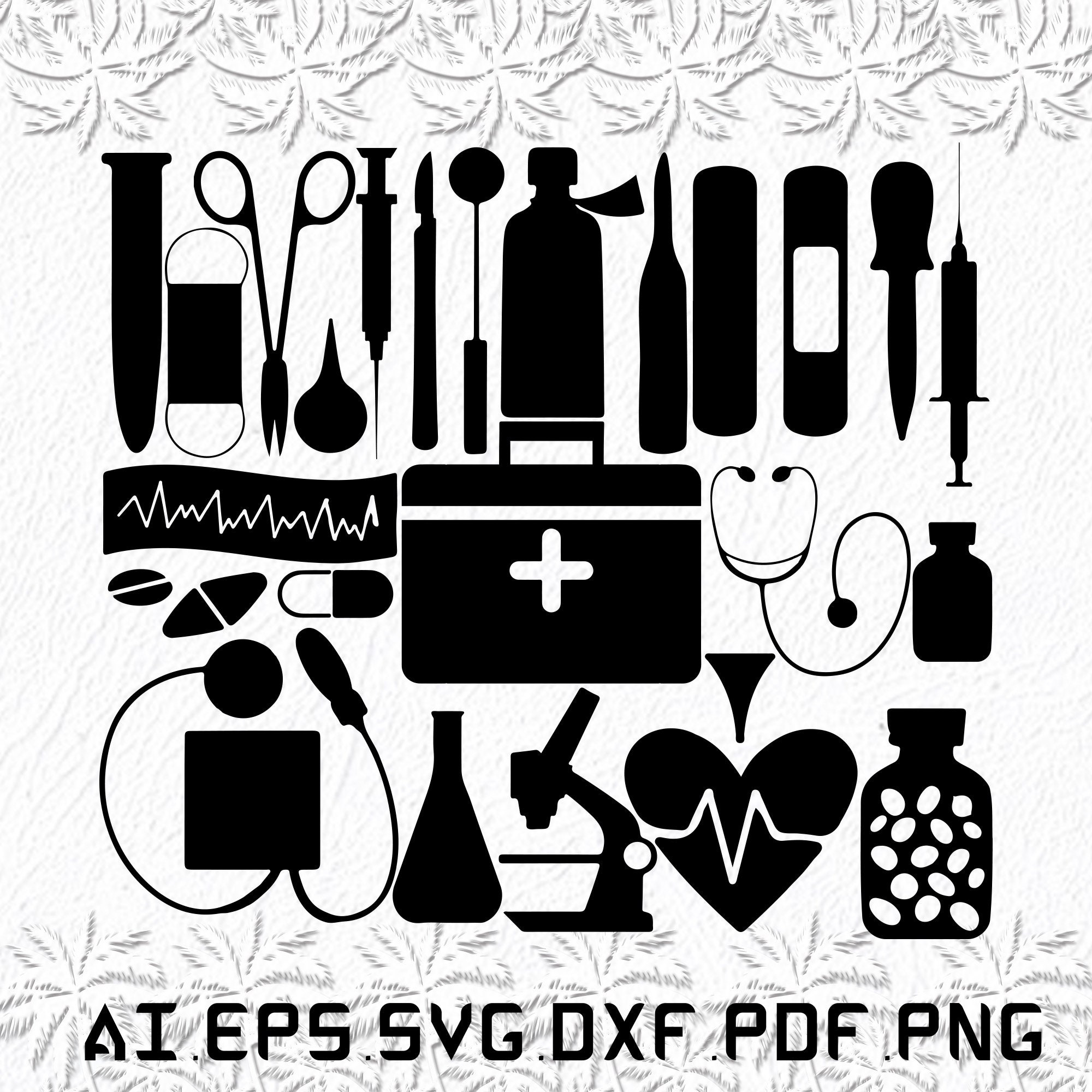 Medical Symbol Svg, Medical Svg, Symbol Svg, Doctor, Nurse, SVG, Ai ...