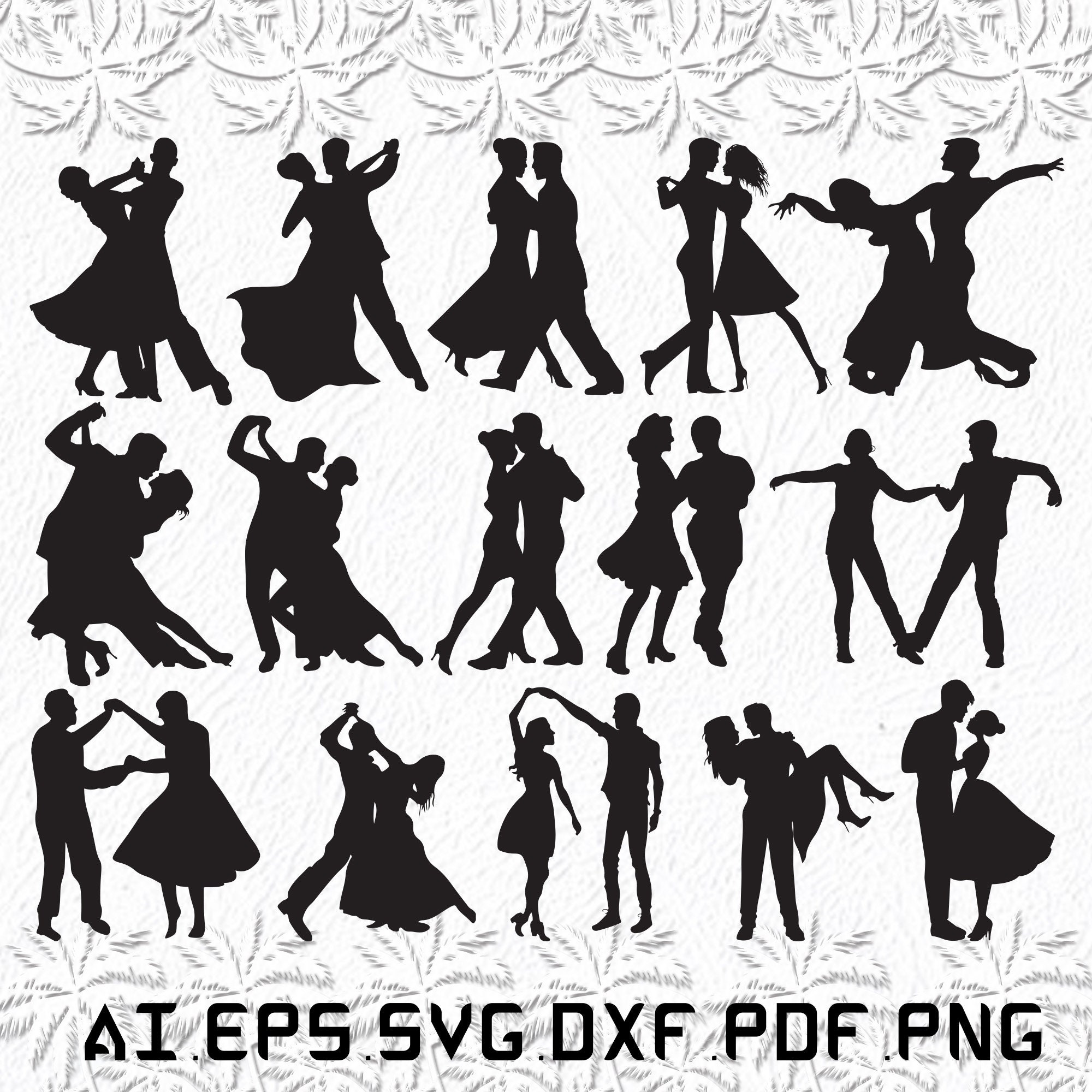 Ballroom Dance Svg Ballroom Svg Dance Svg Dances Dancing - Etsy