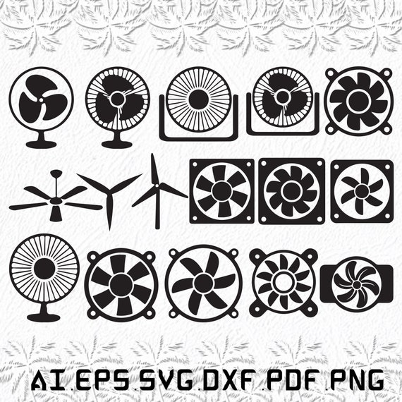 Electric Fan Svg Electric Fans Svg Electric Svg Fan Fans - Etsy