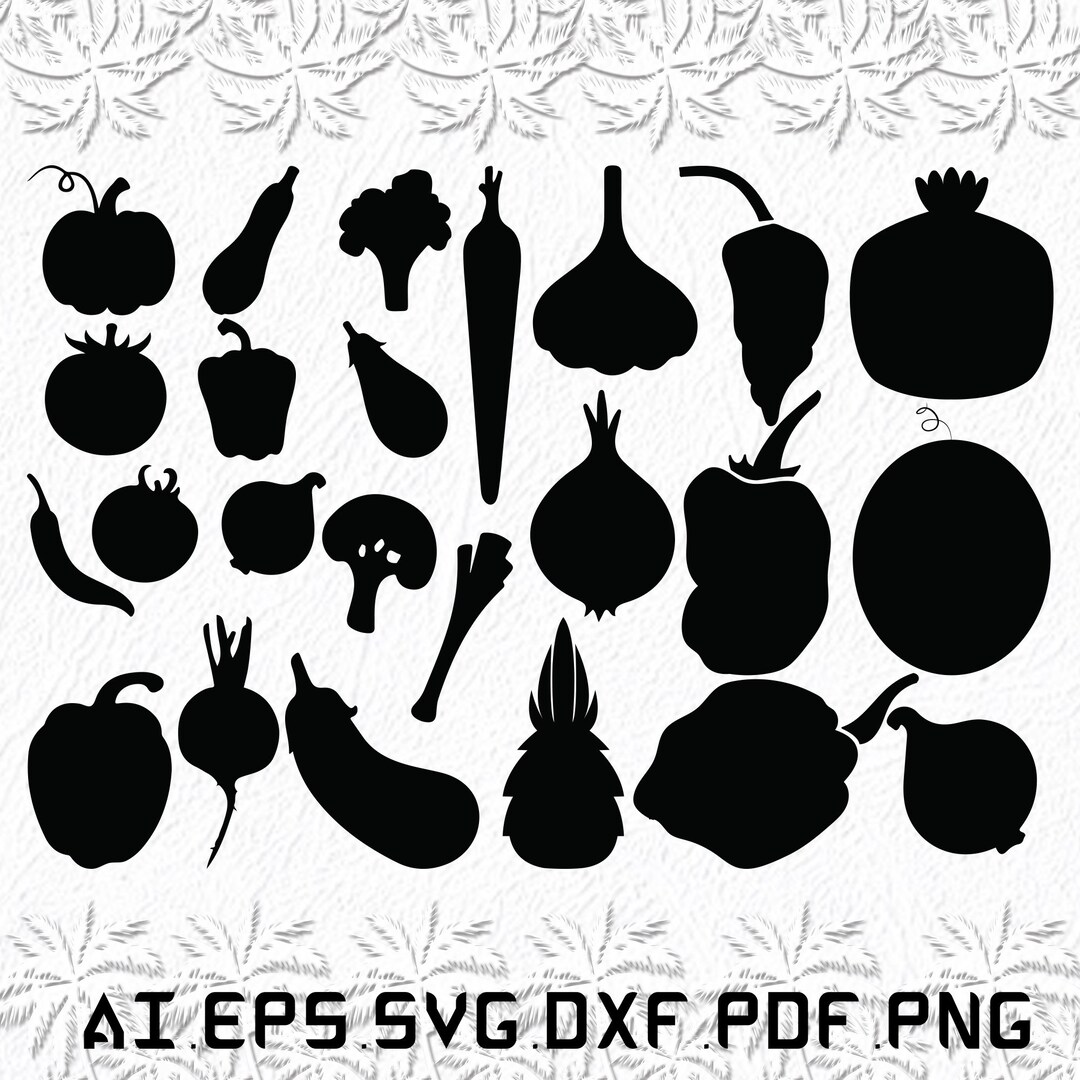 Vegetable Svg, Vegetables Svg, Vegan Svg, Table, Food, SVG, Ai, Pdf ...