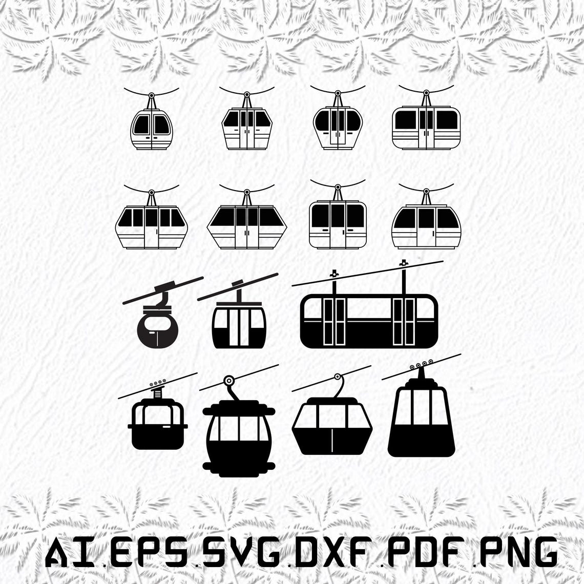 Cable Car Svg, Cable Cars Svg, Cars Svg, Cable, Car, SVG, Ai, Pdf, Eps ...
