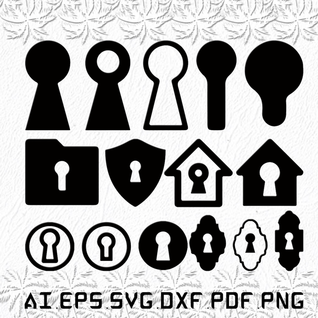 Keyhole Svg, Keyhole Symbol Svg, Heart Lock Key Svg, Symbol, Heart, SVG ...