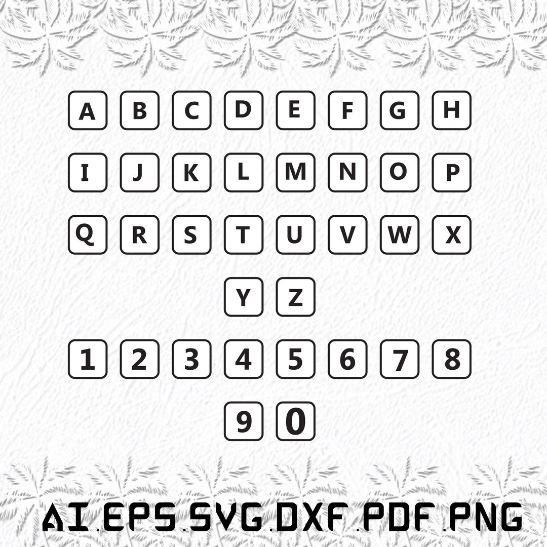 Alphabet Blocks Svg, Alphabet Block Svg, Alphabet Svg, Alphabet, Blocks ...
