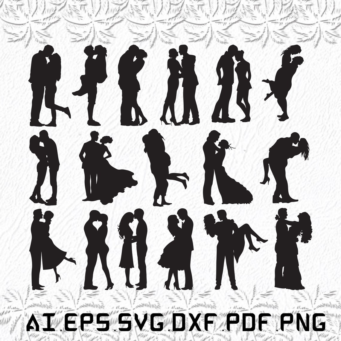 Romantic Couple Svg Romantic Svg Couple Svg Happy Love - Etsy