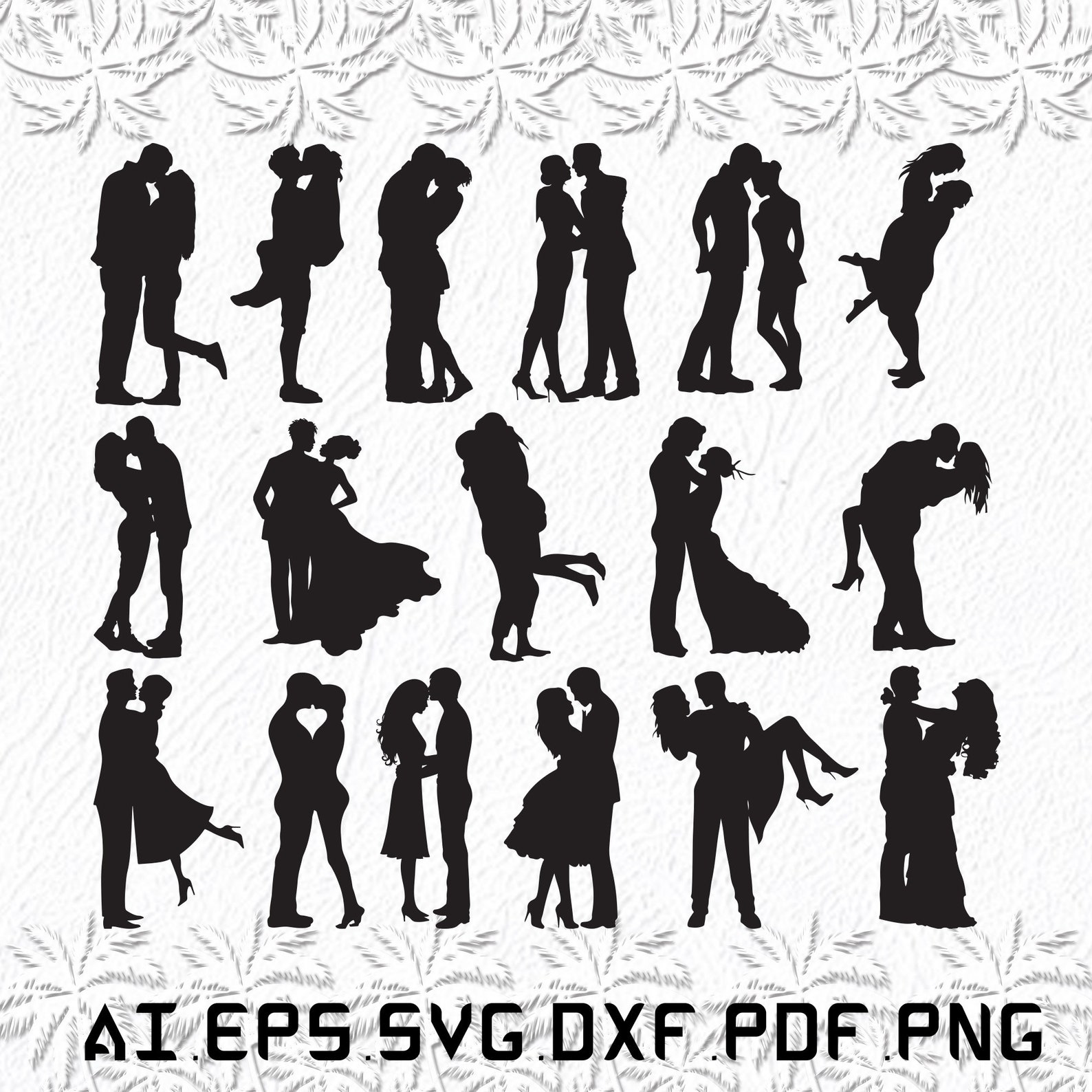 Romantic Couple Svg Romantic Svg Couple Svg Happy Love - Etsy