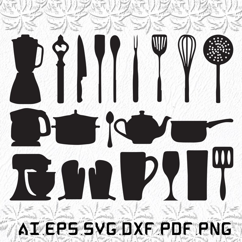 Kitchen Svg Kitchens Svg Food Svg Foods Water SVG Ai - Etsy
