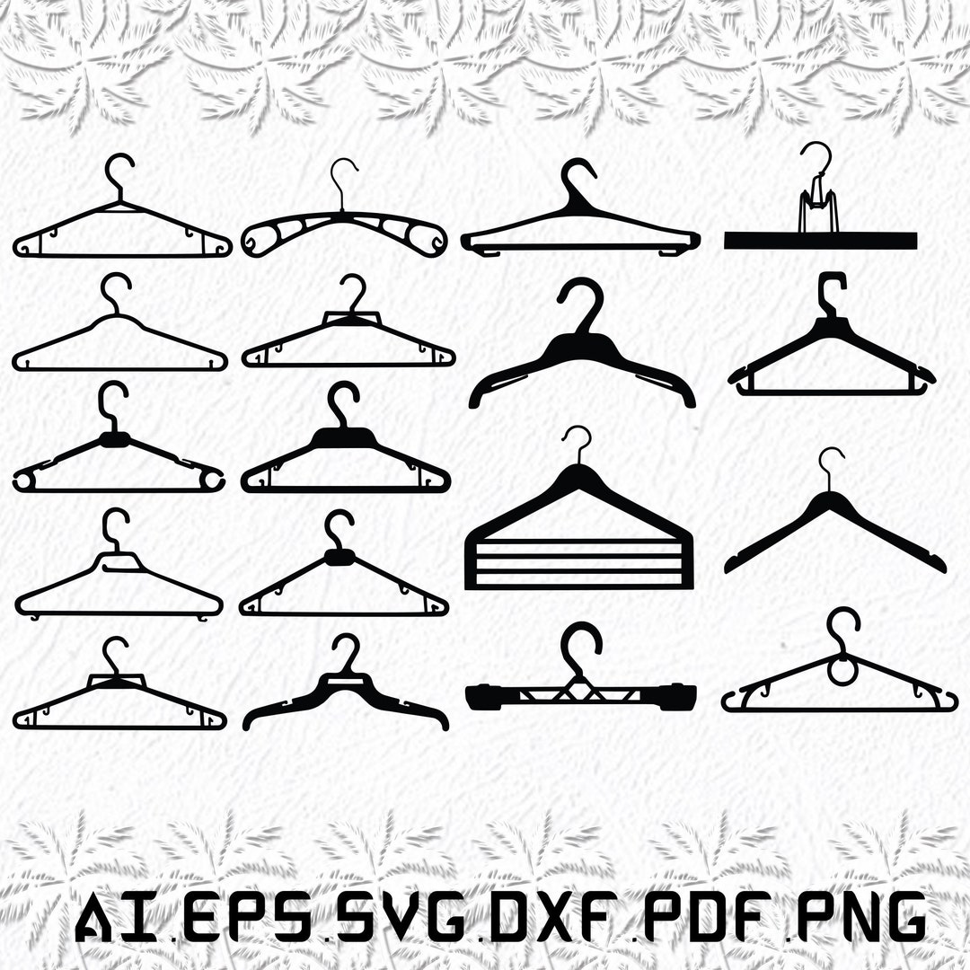Clothes Hanger Svg, Clothes Hangers Svg, Clothes Svg, Clothe, Hanger ...