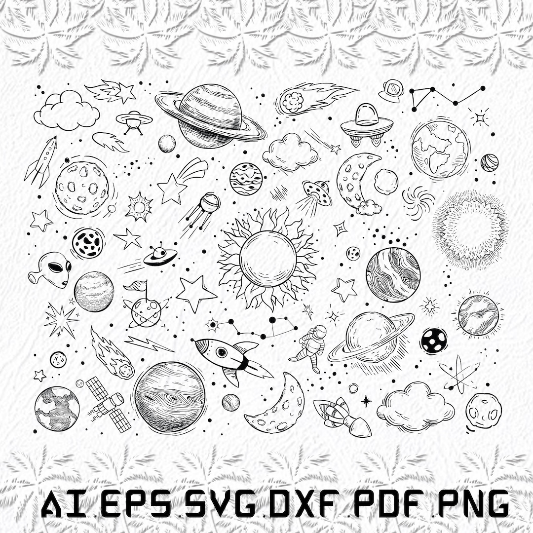 Galaxy's Svg, Galaxy Svg, World Svg, Space, Star, SVG, Ai, Pdf, Eps ...