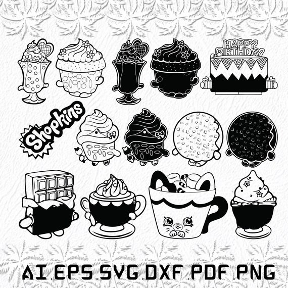 Shopkin Svg Shopkins Svg Doll Svg Kids Toy SVG Ai Pdf - Etsy