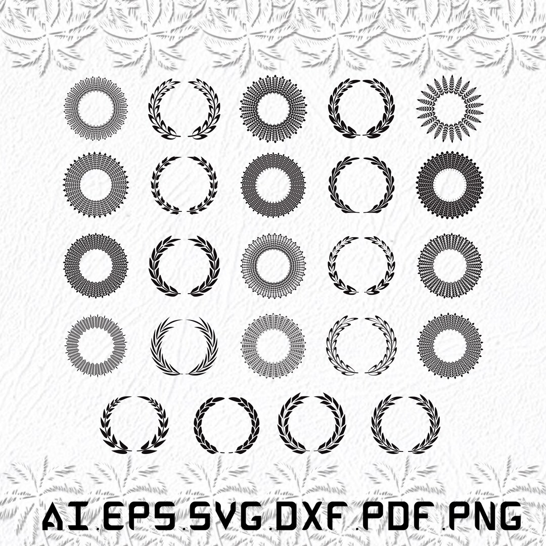 Circle Monogram Svg, Circle Monograms Svg, Circle Svg, Monogram, Sports ...