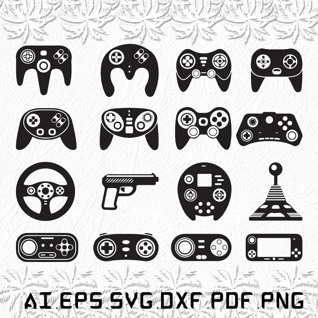Video Games Svg, Video Game Svg, Game Controllers Svg, Gamed Controller ...