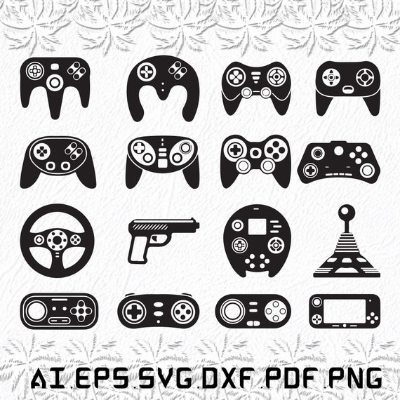 Video Games Svg Video Game Svg Game Controllers Svg Gamed - Etsy