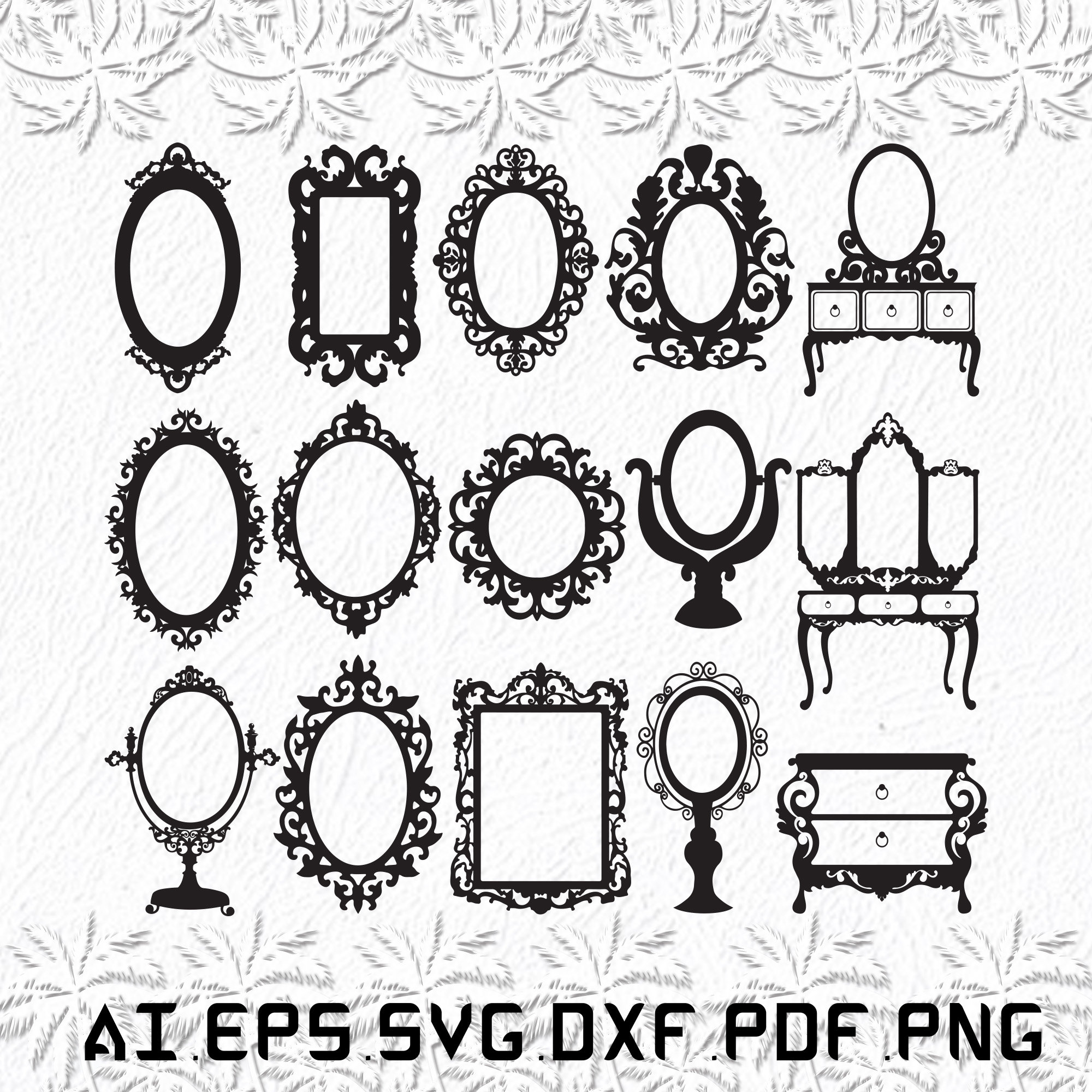 Mirror Svg Mirrors Svg Cute Svg Love Heart SVG Ai Pdf - Etsy UK