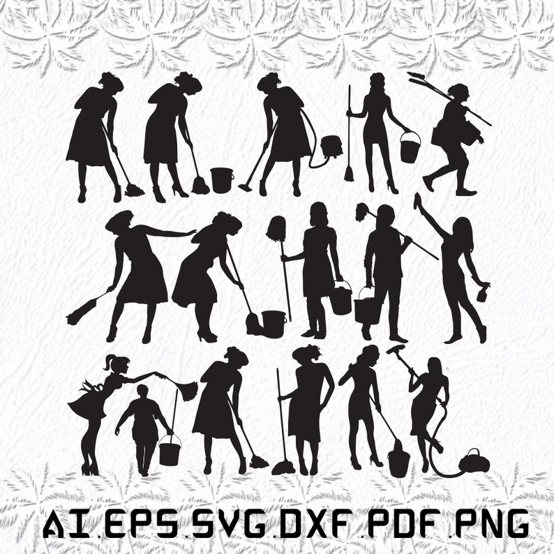 Cleaning Women Svg Cleaning Womens Svg Cleaning Svg Woman - Etsy