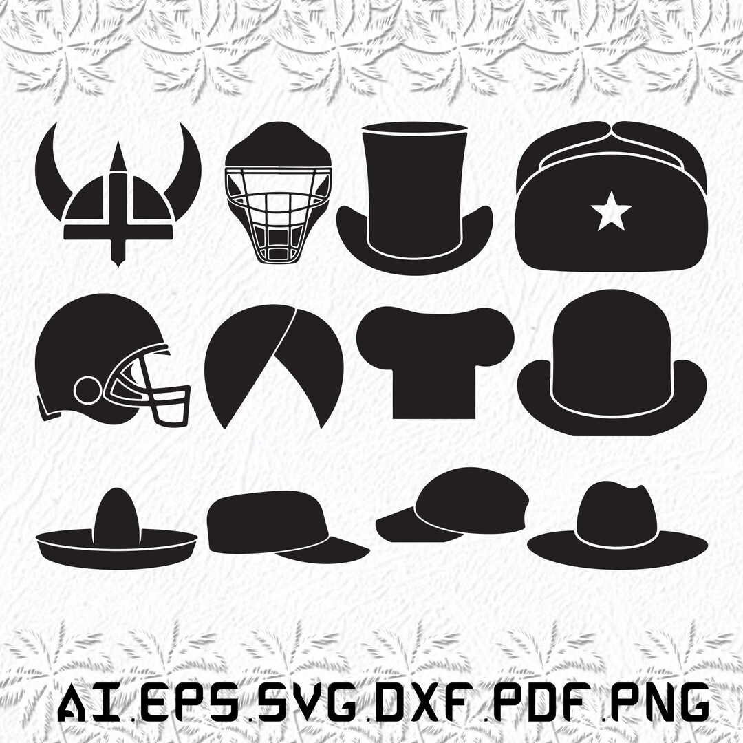 Headdress Hat Svg, Headdress Hats Svg, Headdress Svg, Hat, Cap, SVG, Ai ...