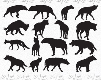 Hyena Svg Vector Hyena Peeking Logo Pdf Dxf Ai Eps Png - Etsy