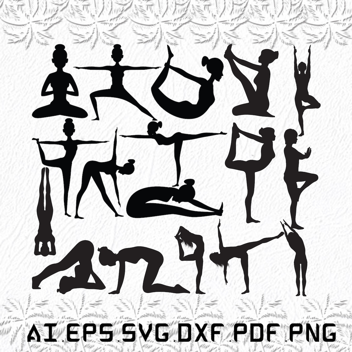 Pilates Svg Pilate Svg Man Svg Woman Yoga SVG Ai Pdf - Etsy