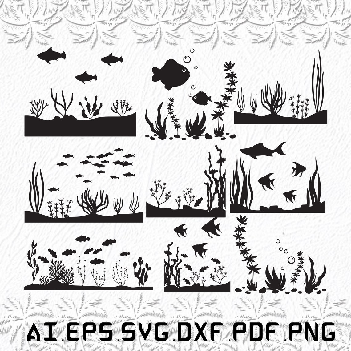 Sea Under Water Svg Sea Svg Under Svg Water Ocean SVG | Etsy