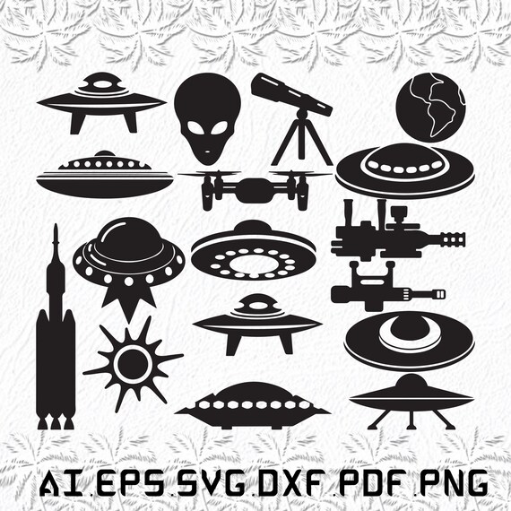 Spaceship Svg Spaceships Svg Space Svg Ship Alien SVG - Etsy
