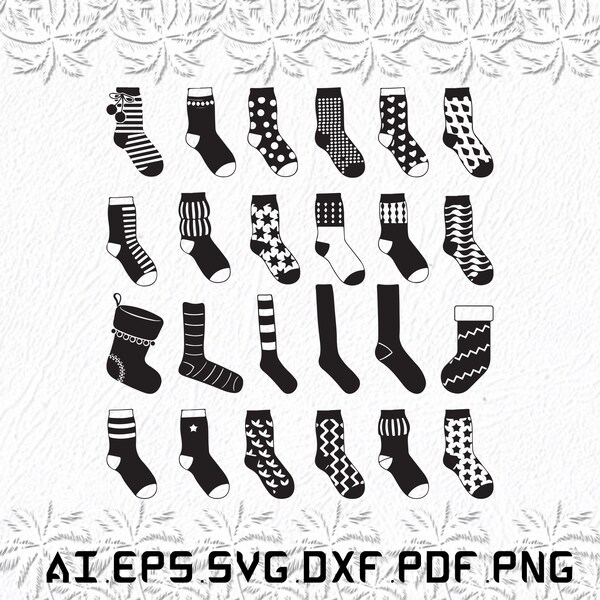 Funny Socks Svg - Etsy
