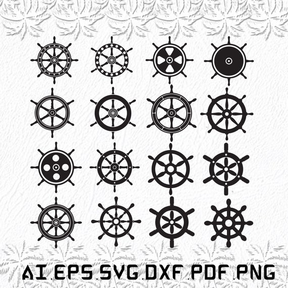 Ship Wheels Svg Ship Wheel Svg Ship Svg Boat Sea SVG Ai - Etsy