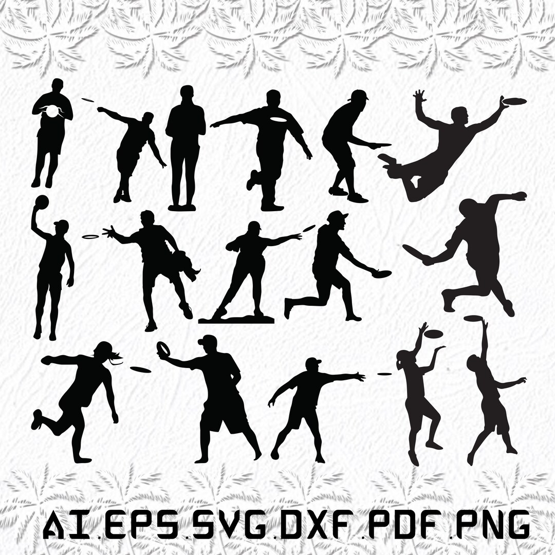 Disc Golf Man Svg, Disc Golf Svg, Disc Svg, Golf, Man, SVG, Ai, Pdf ...