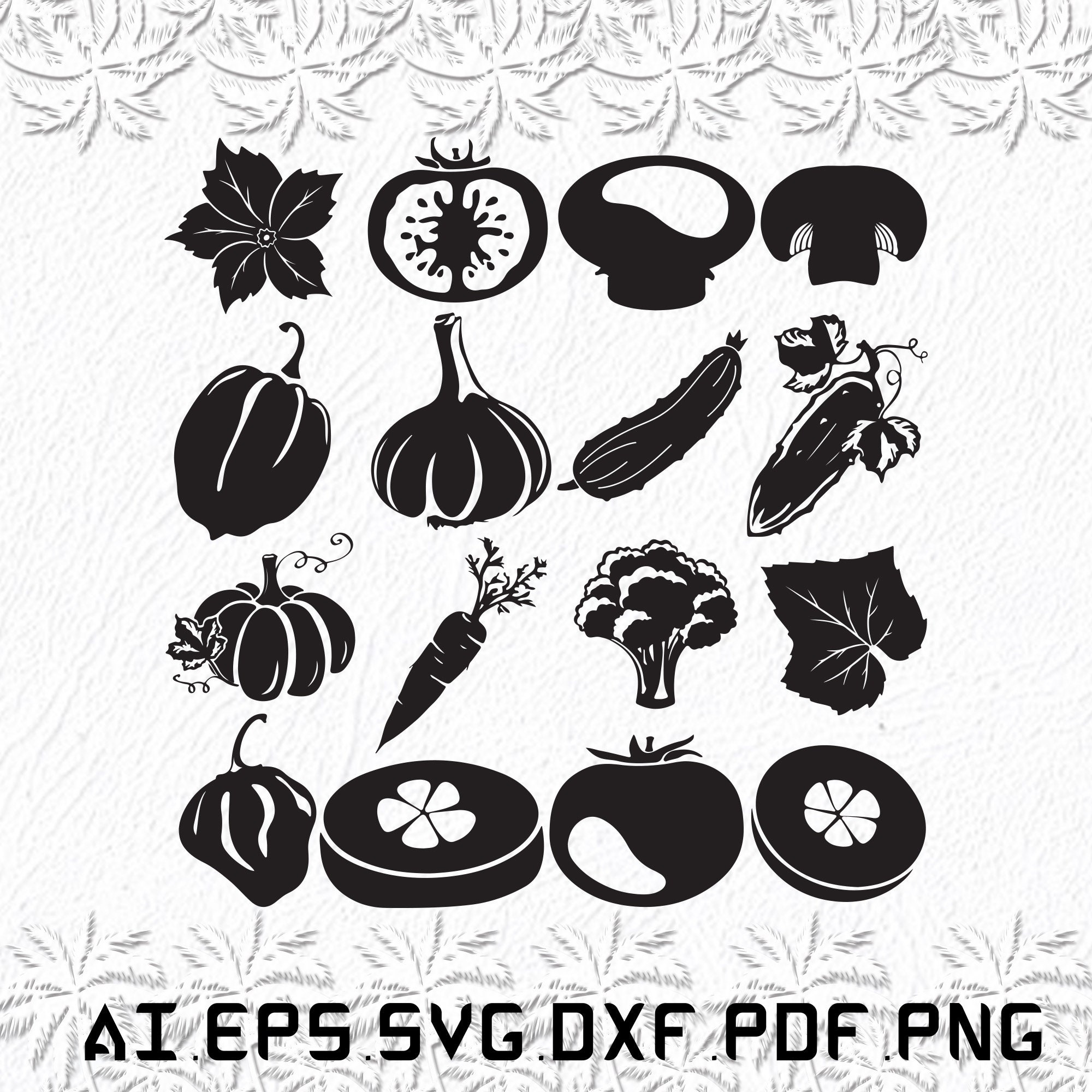 Pepino svg Pepinos svg Alimentos svg Niños Bebé SVG ai - Etsy México