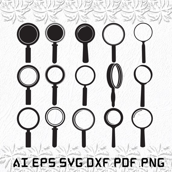 Magnifying Glass Svg Magnifying Svg Sherlock Svg Lock - Etsy