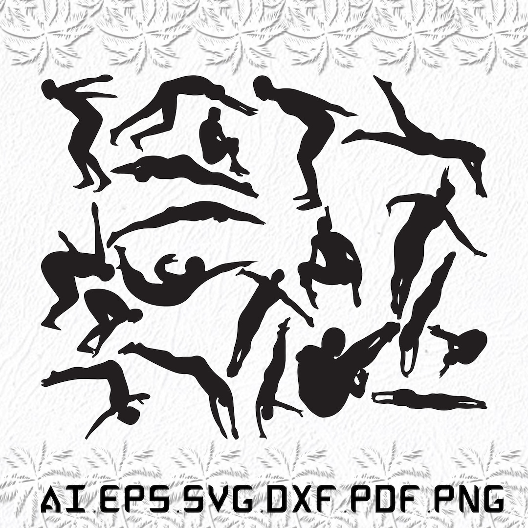 Olympic Diving Svg, Olympic Divings Svg, Olympic Svg, Diving, Dive, SVG ...