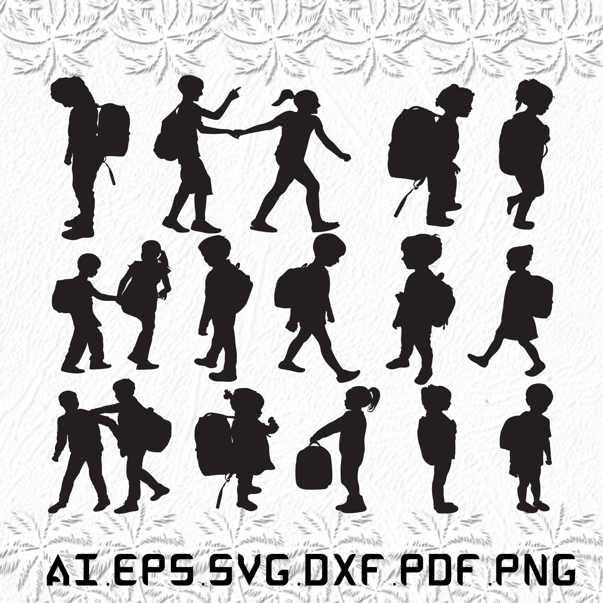 School Kids Svg Kids Svg Kid Svg School Baby SVG Ai - Etsy Canada