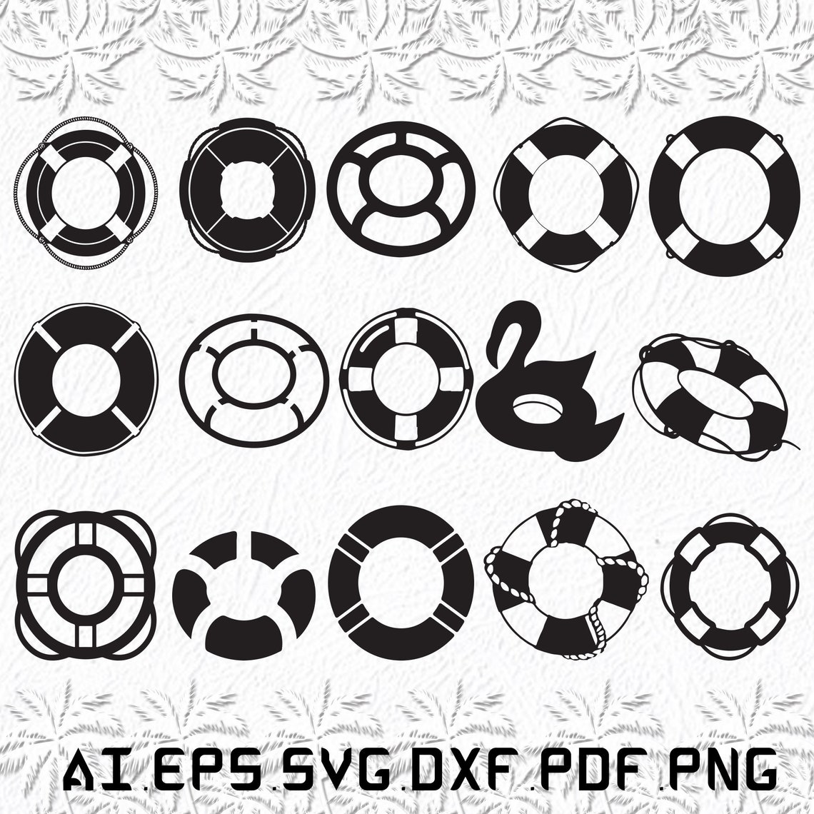 Swim Ring Svg Swim Rings Svg Swim Svg Ring Sea SVG Ai - Etsy