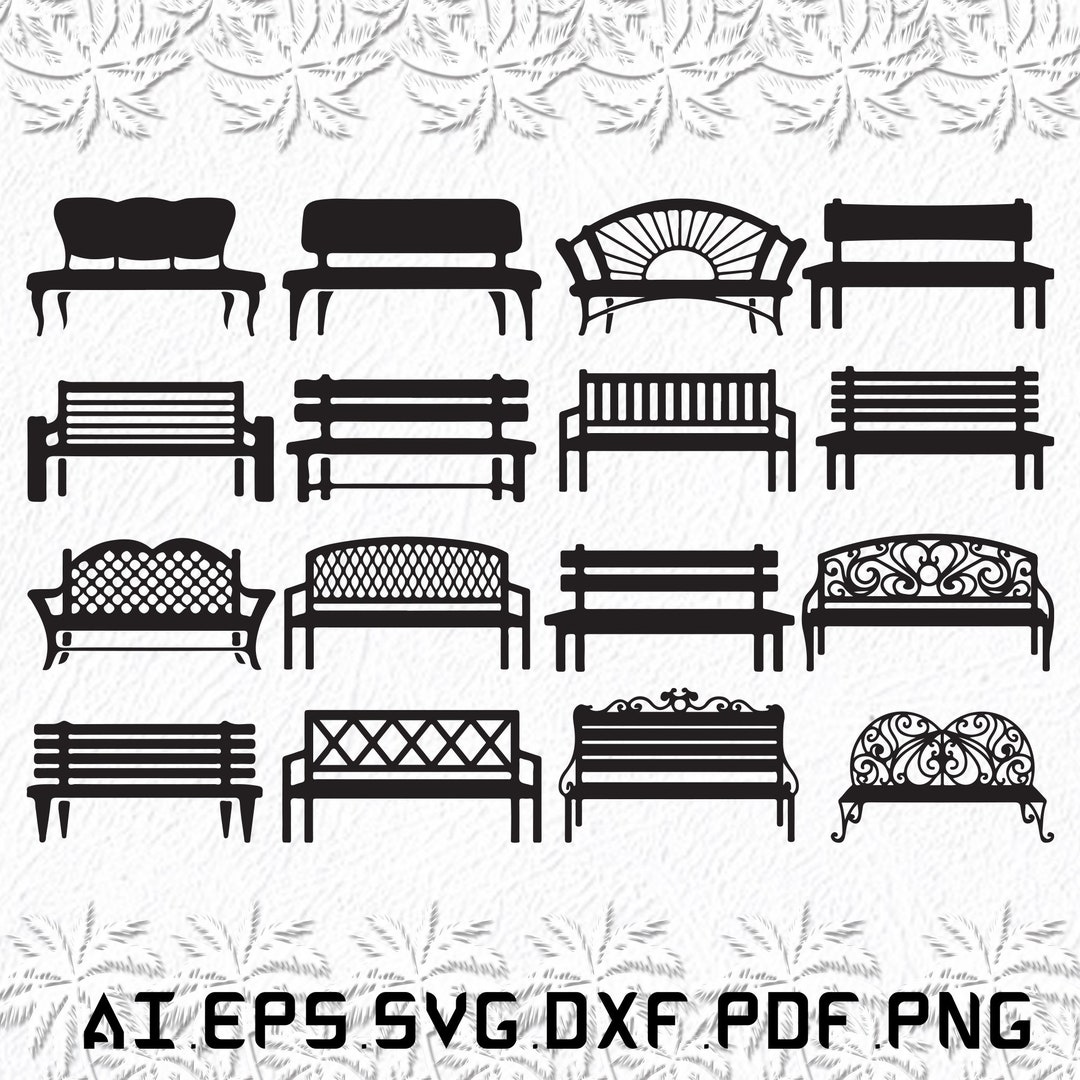 Bench Svg, Benchs Svg, Gym Svg, Tree, Workout, SVG, Ai, Pdf, Eps, Svg ...