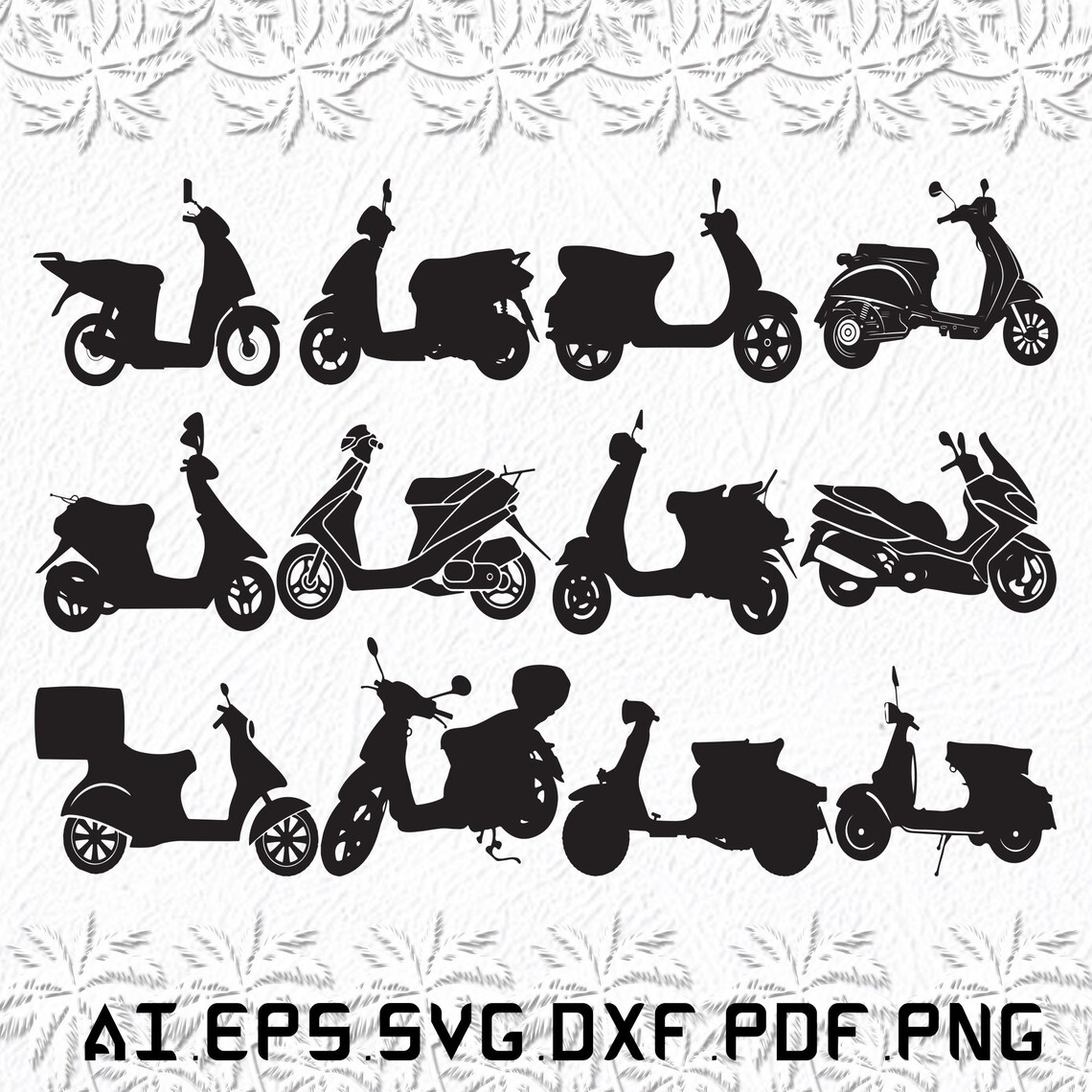 Scooter Svg, Scooters Svg, Motor Svg, Bike, Mod, SVG, Ai, Pdf, Eps, Svg ...