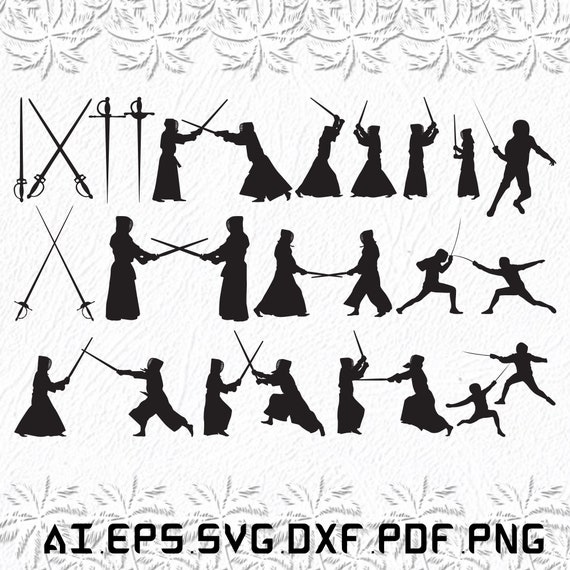 Fencing Sword Svg Fencing Swords Svg Fencing Svg Sword - Etsy