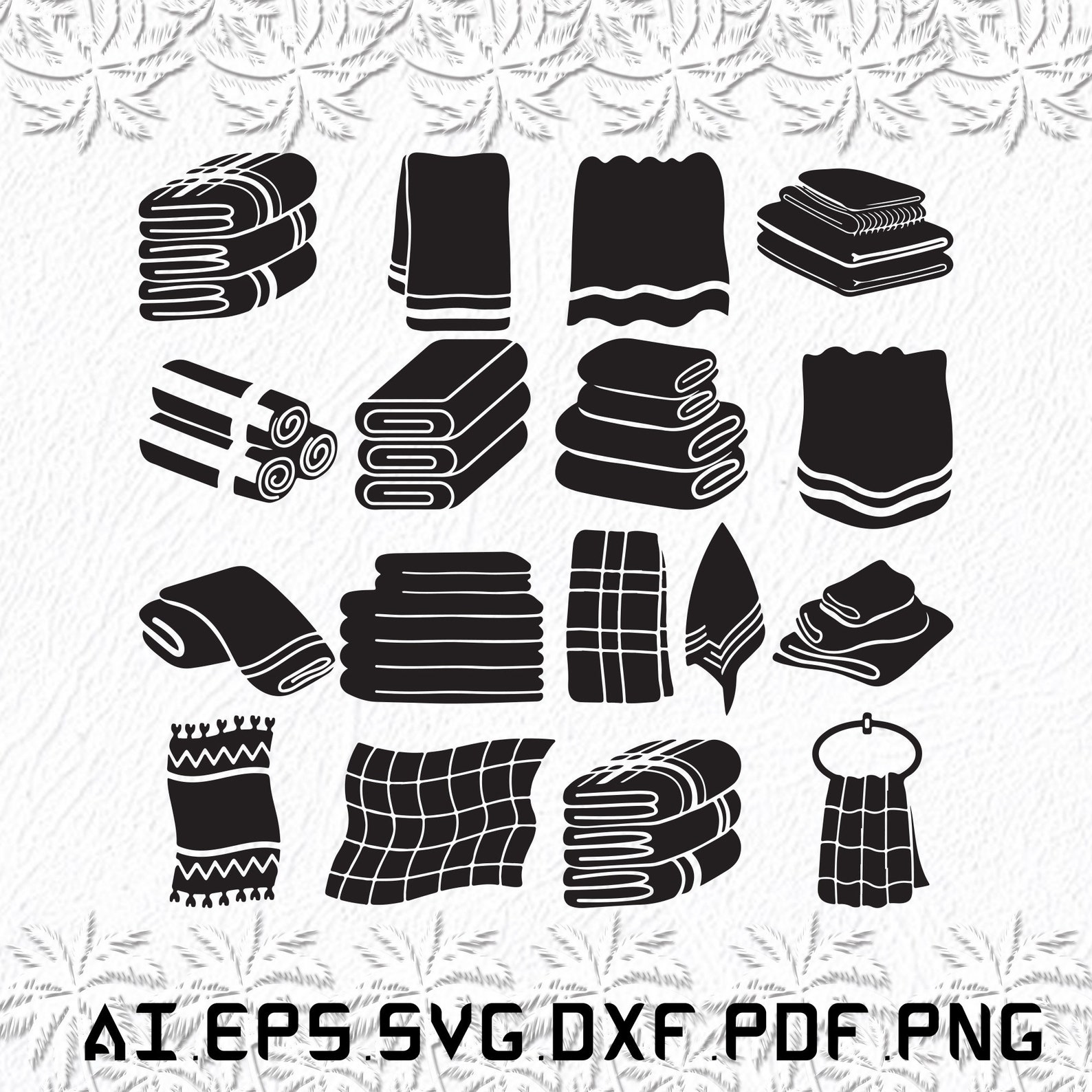 Towel Svg Towels Svg Room Svg Cute Cook SVG Ai Pdf - Etsy