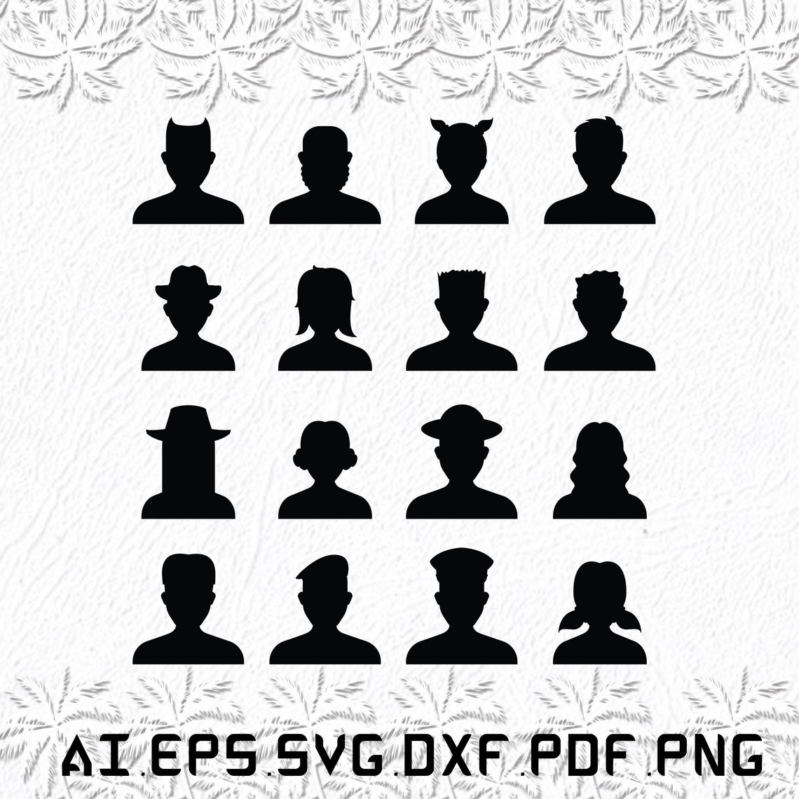 Avatar Svg Avatars Svg Love Svg Movie Profile SVG Ai - Etsy