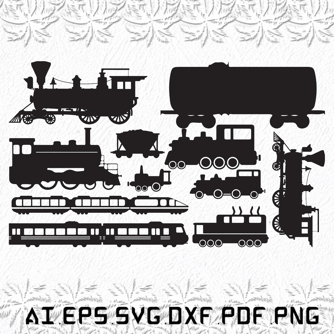 Vintage Train Svg, Vintage Trains Svg, Vintage Svg, Trains, Train, SVG ...