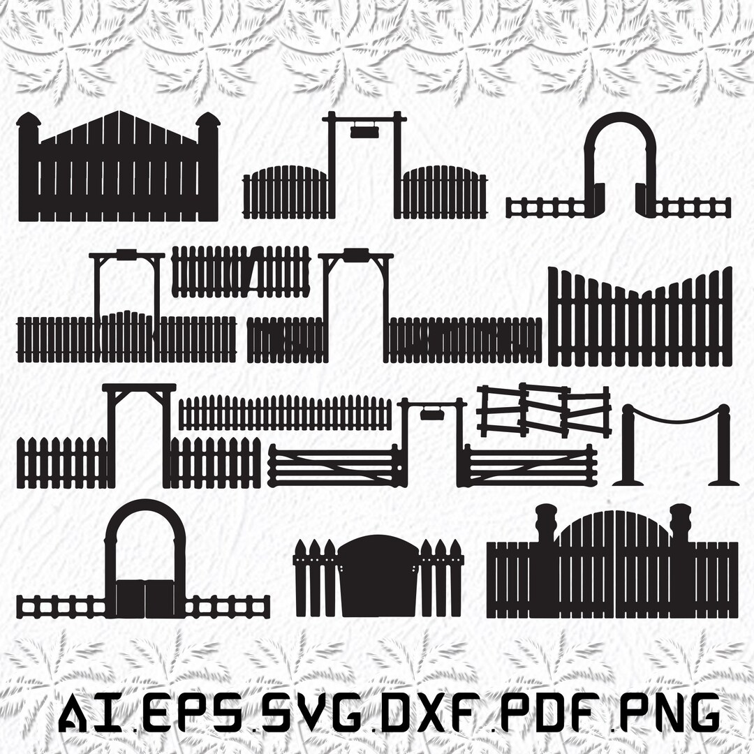 Ranch Gate Svg, Ranch Gates Svg, Ranch Svg, Gate, Gates, SVG, Ai, Pdf ...