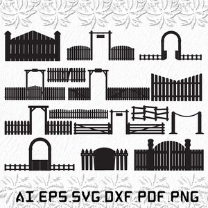 Ranch Gate Svg Ranch Gates Svg Ranch Svg Gate Gates SVG - Etsy