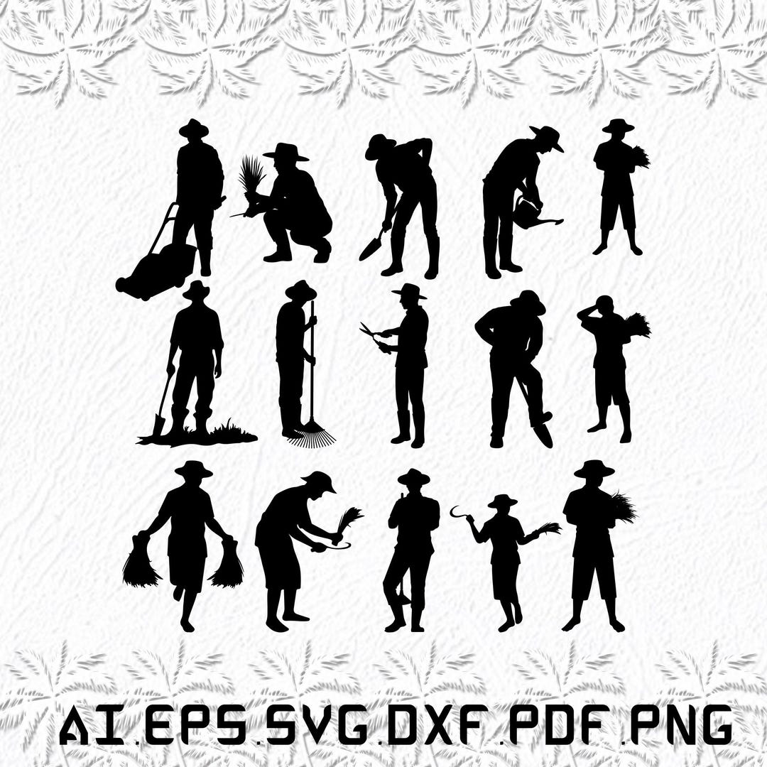 Asian Farmer Svg, Asian Farmers Svg, Asia Svg, Asian, Farmer, SVG, Ai ...