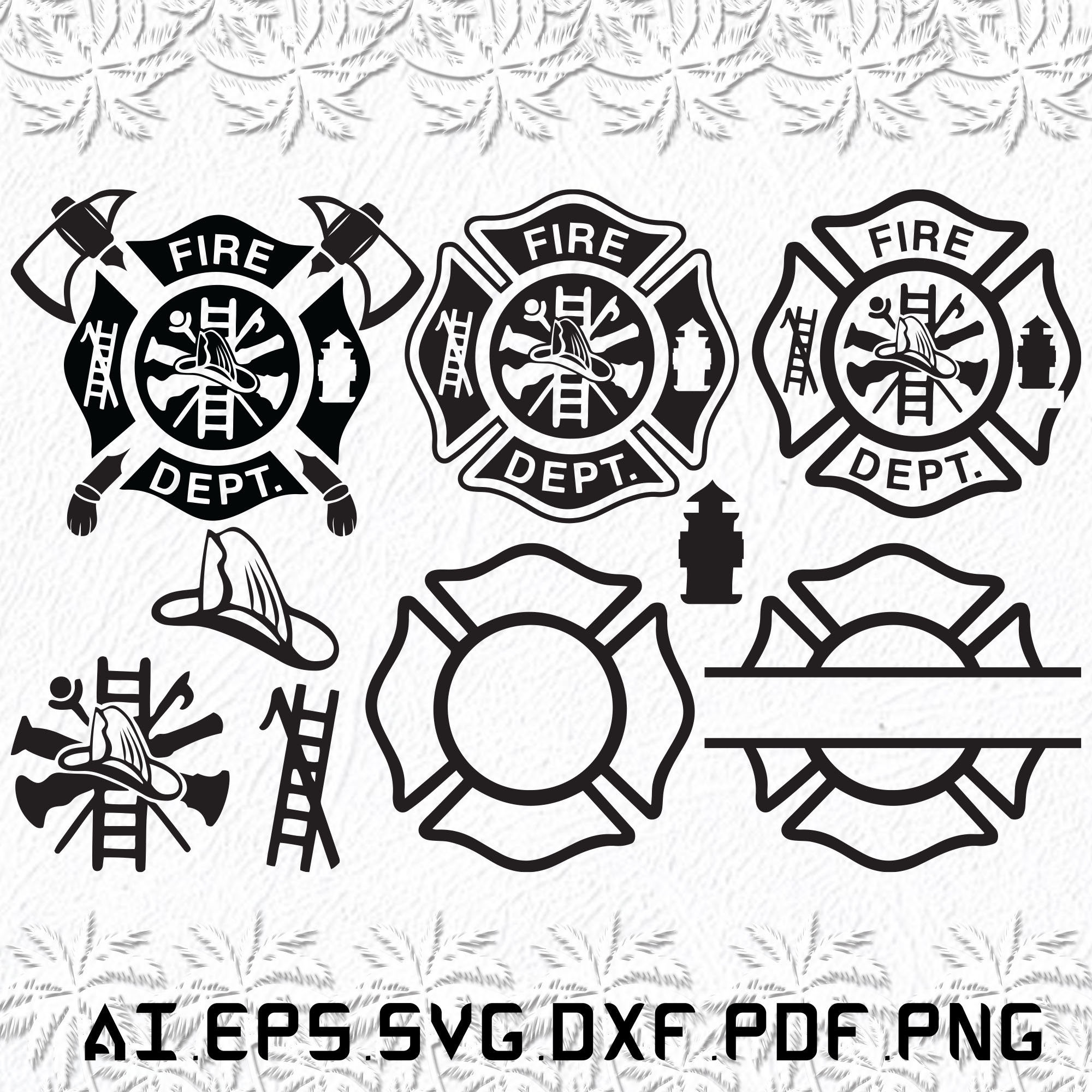 Fire Dept Svg American Fire Svg Fire Fighter Svg Fireman | Etsy
