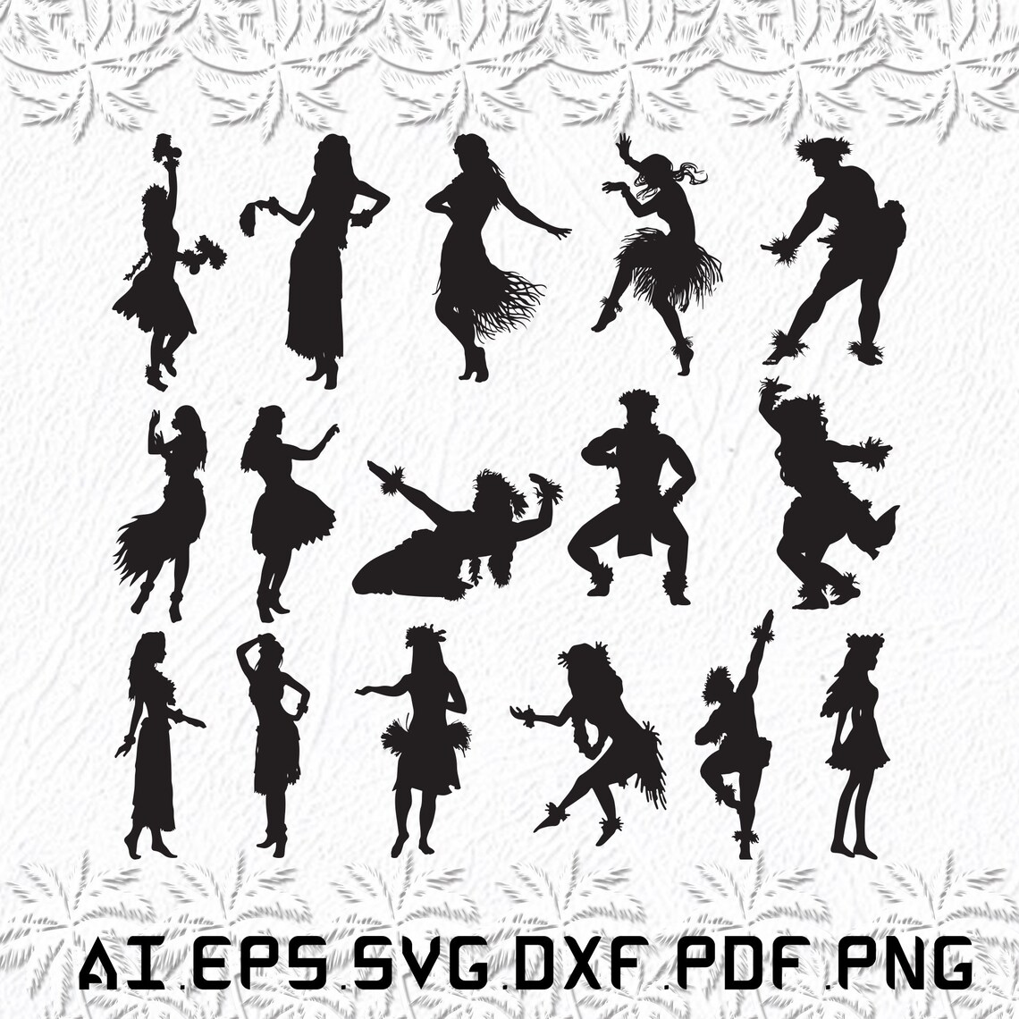 Hula Dancer Svg Hula Dancers Svg Hula Svg Dance Dancer - Etsy