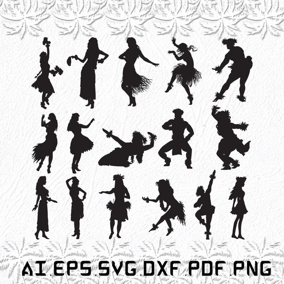 Hula Dancer Svg Hula Dancers Svg Hula Svg Dance Dancer - Etsy