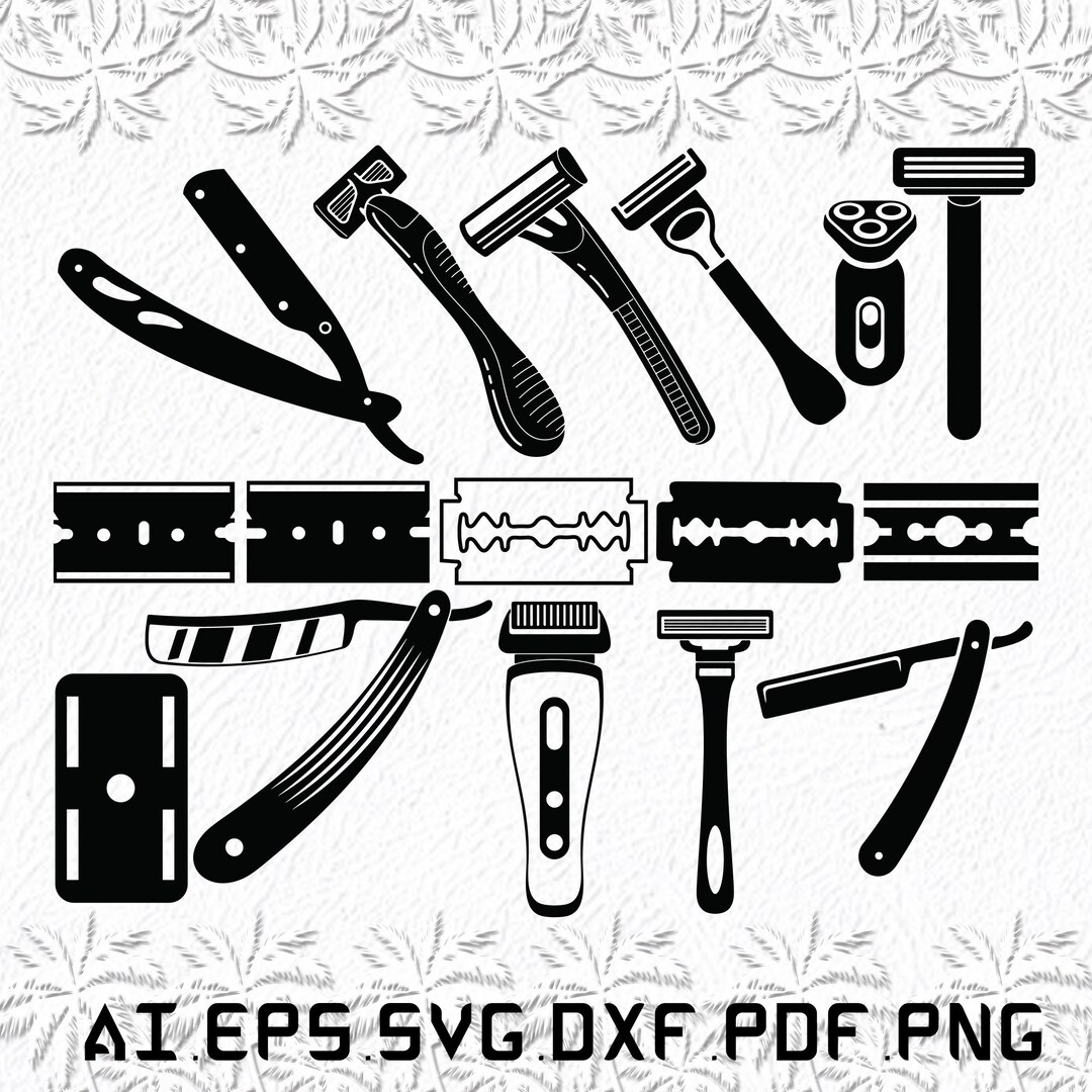 Blade Razor Svg, Blade Svg, Razor Svg, Barber, Hair, SVG, Ai, Pdf, Eps ...