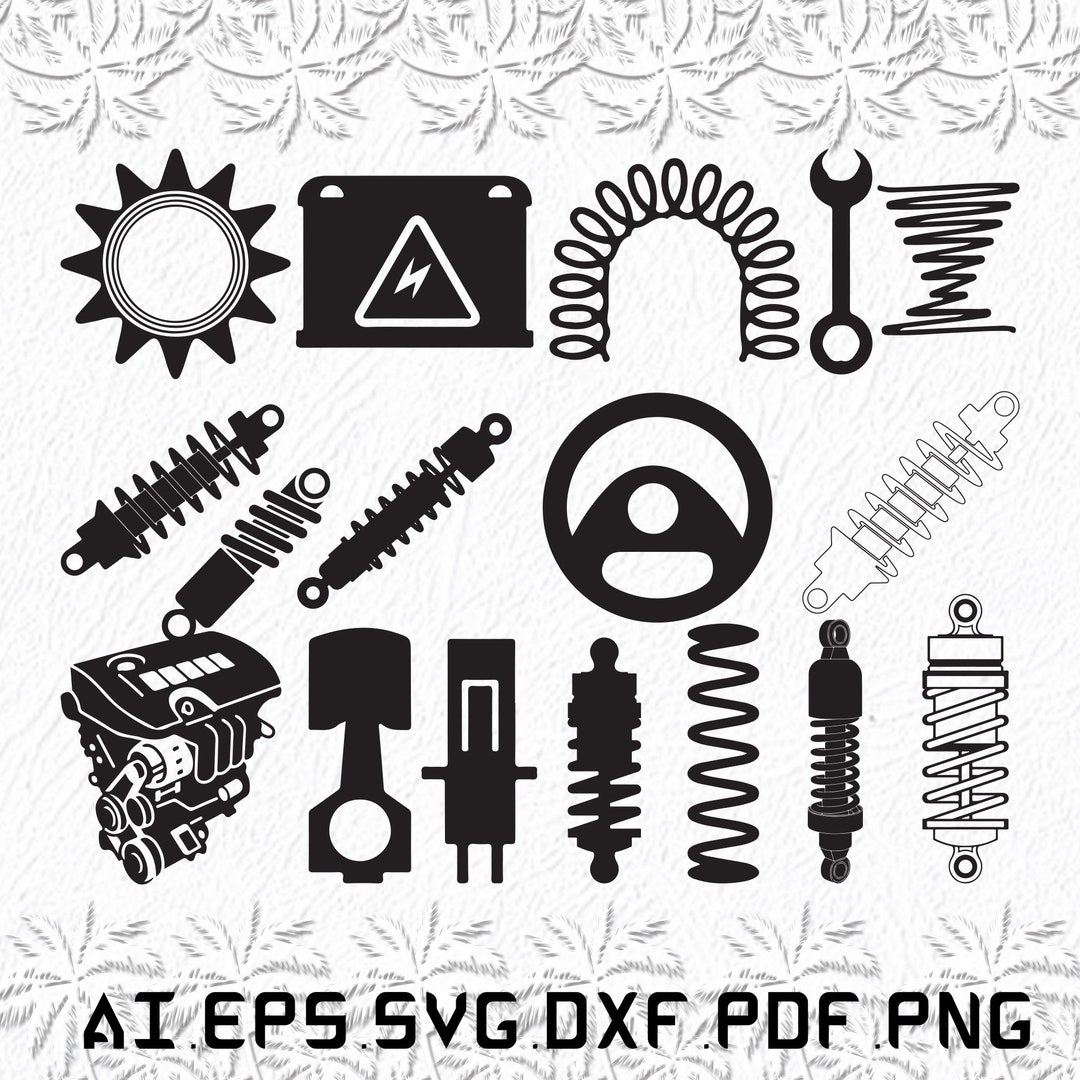 Shock Absorbers Svg, Shock Absorber Svg, Love Svg, Shock, Absorbers ...