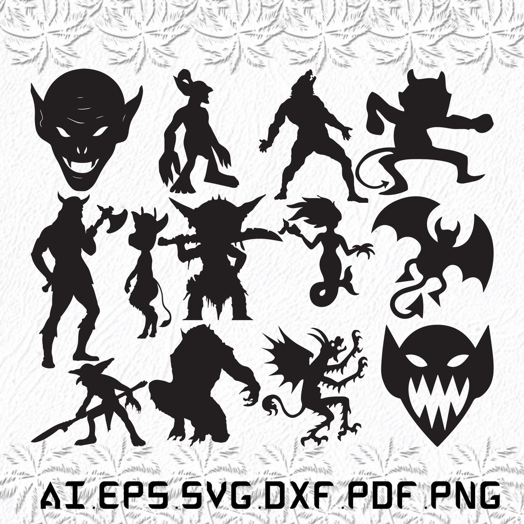 Imp svg Imps svg demonio svg diablo lindo SVG ai pdf - Etsy España