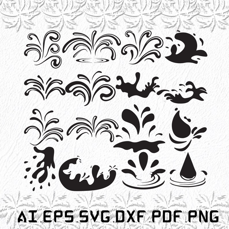 Splash of Sparkling Svg Splash of Sparklings Svg Water Svg - Etsy