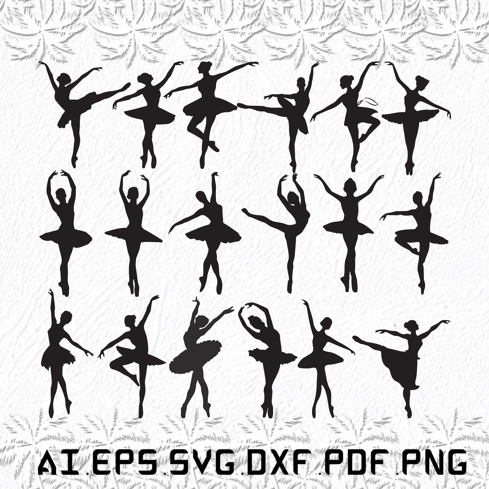 Ballet Svg Ballerina Svg Ballet Dancer Svg Dancers Dancer - Etsy UK