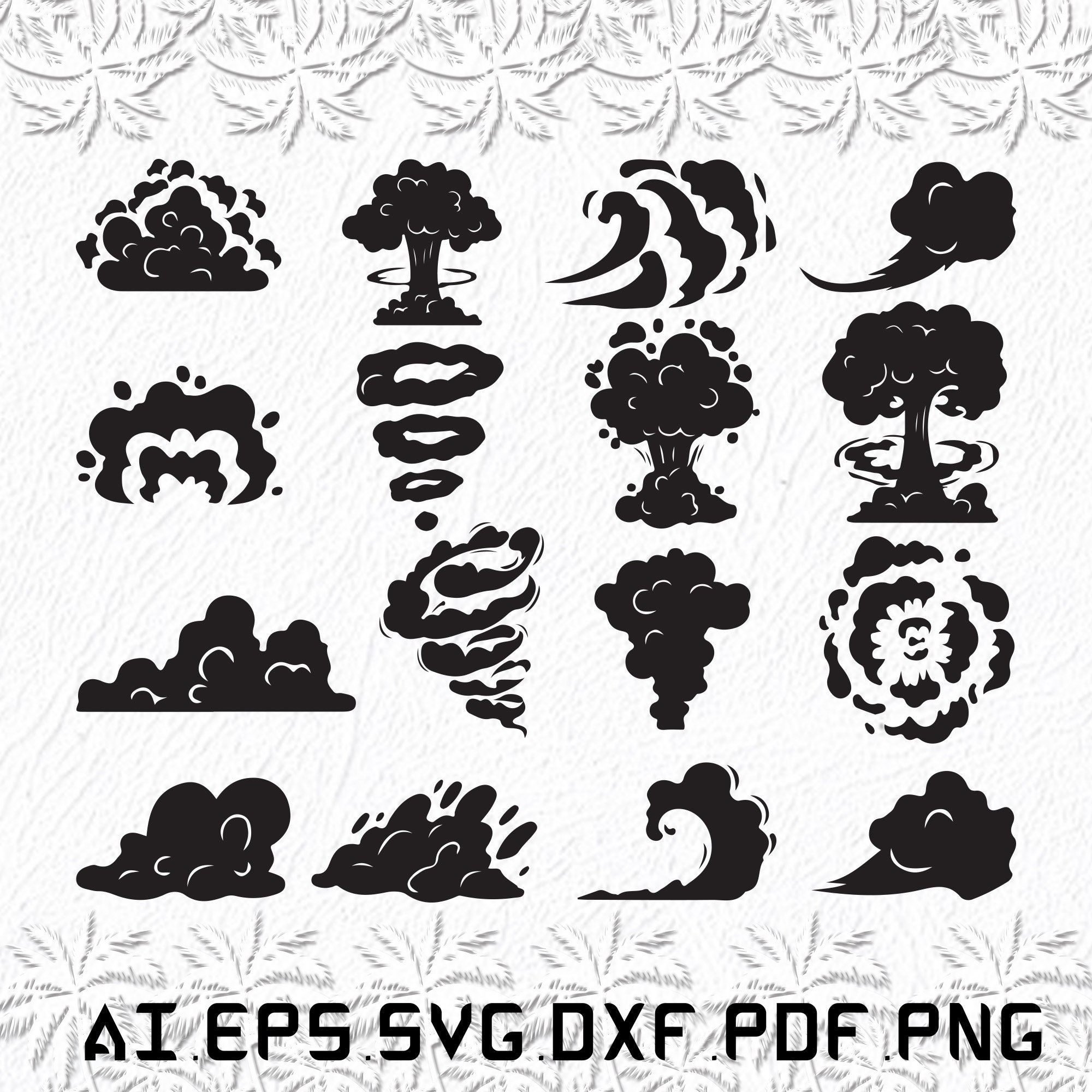Explosion Svg Explosions Svg Anime Svg Manga Mogla SVG - Etsy Ireland